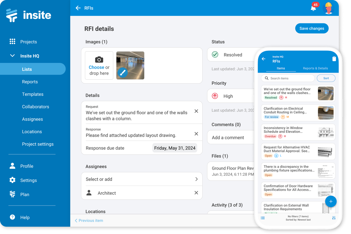 Insite - Site operations software for construction contractors