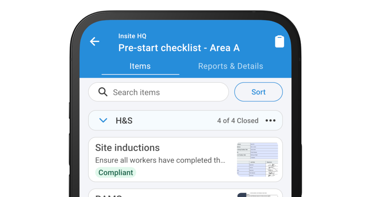 Construction Compliance Management Software - Insite